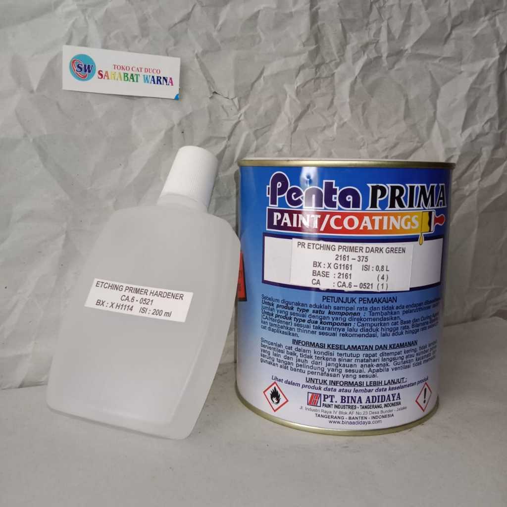 Jual PENTA ETCHING PRIMER 2K / CAT DASAR GALVANIS/ CAT DASAR ALUMUNIUM ...