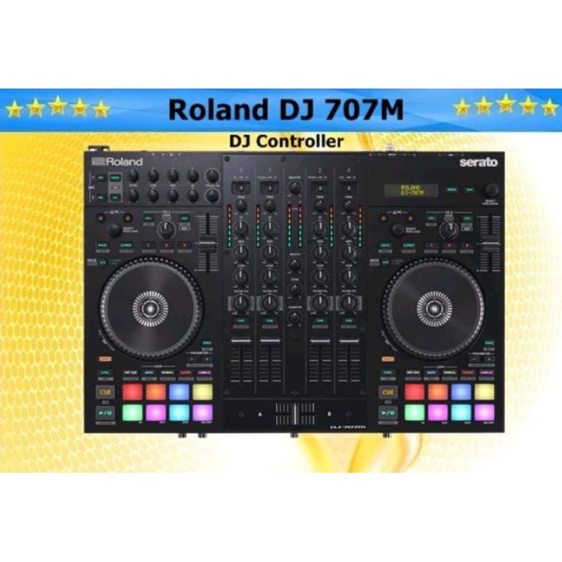 Jual Roland DJ-707M/ DJ 707 DJ Controller 100% Baru dan Original ...