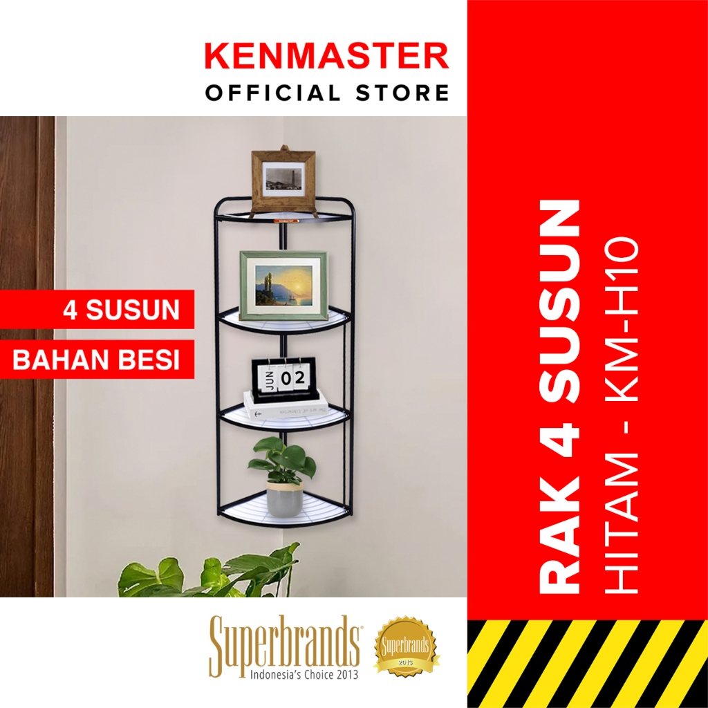 Jual Kenmaster Rak 4 Susun Serbaguna KM-H10 FREE FACE SHIELD / Foldable ...
