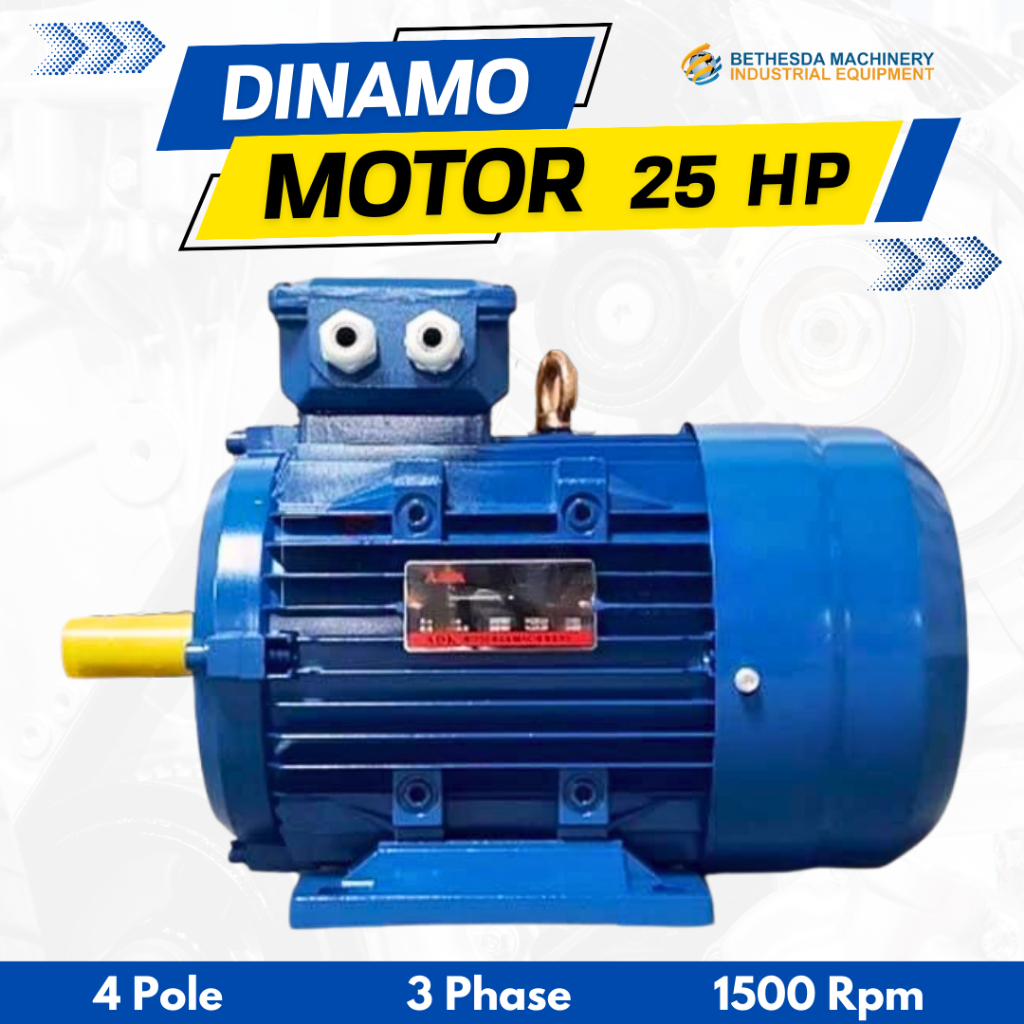 Jual 25 HP Elektro Motor 25HP 15KW 3Phase Dinamo Motor Listrik | Shopee ...