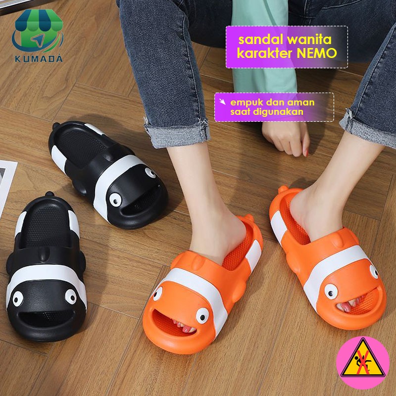 Jual Sandal Wanita Lucu Baru Dalam Ruangan Rumah Antiselip Sandal ...