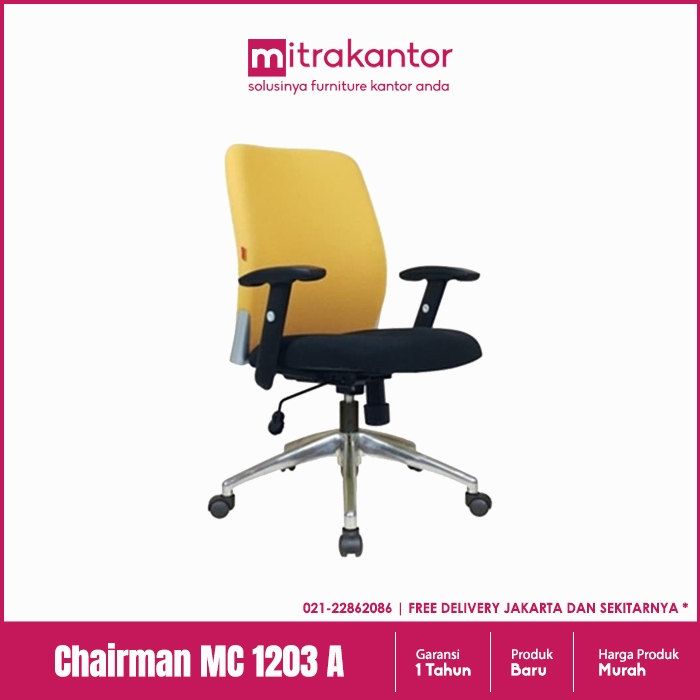 Jual Kursi Kantor Chairman MC 1203 A | Mitra Kantor | Shopee Indonesia