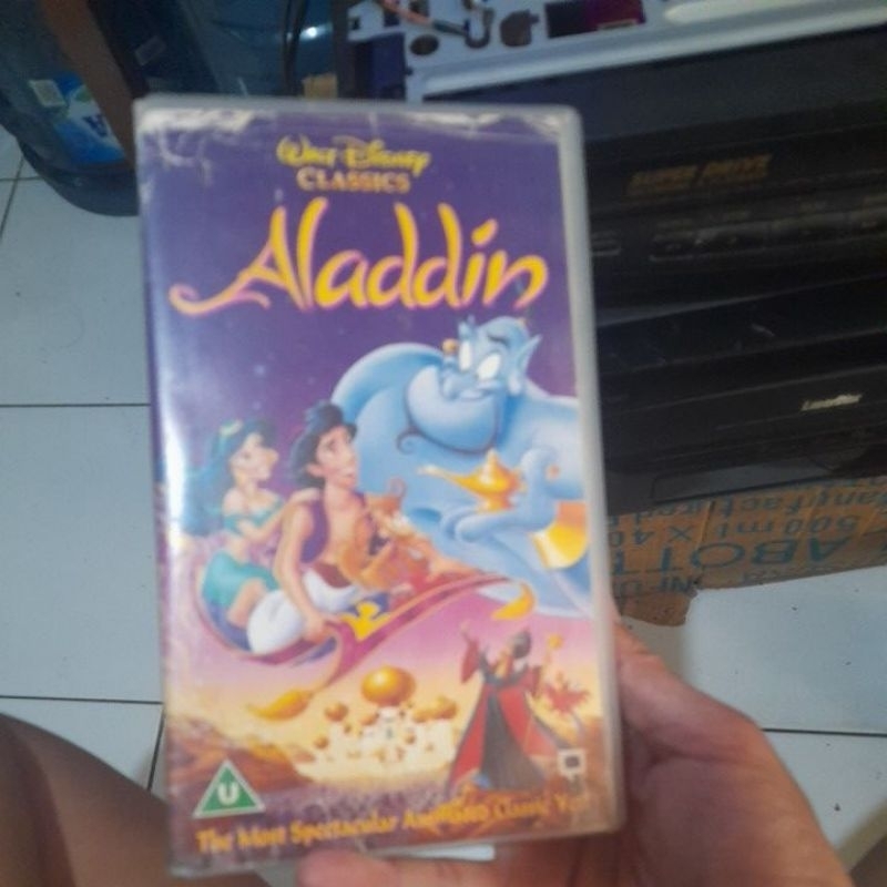 Jual kaset vhs aladdin walt disney classics | Shopee Indonesia