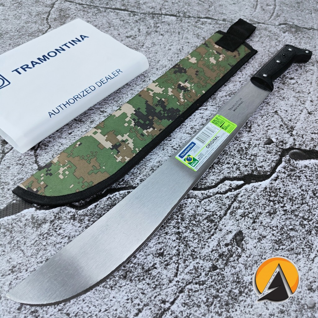 Jual latin machete tramontina brazil 18 " original 26616/018 | Shopee ...