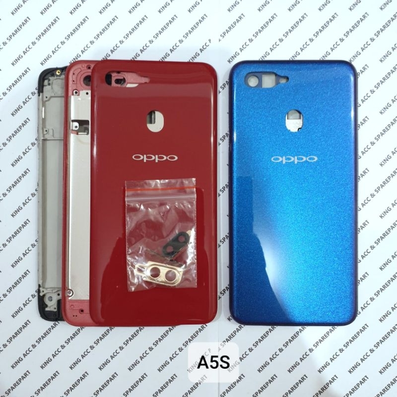 Jual CASING HOUSING + FRAME FULLSET OPPO A5S | Shopee Indonesia