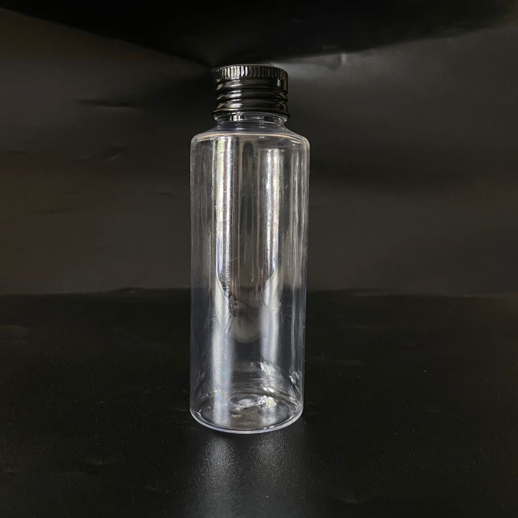 Jual Botol RF 100ml Bening Tutup Ulir Aluminium / Botol Ulir Aluminium RF 100ml Clear | Shopee ...