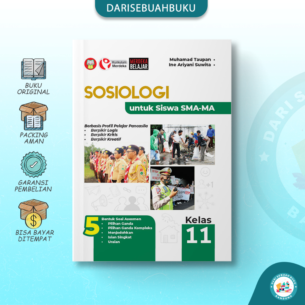 Jual Buku SOSIOLOGI SMA/MA Kelas 11 - Kurikulum MERDEKA - Buku ...
