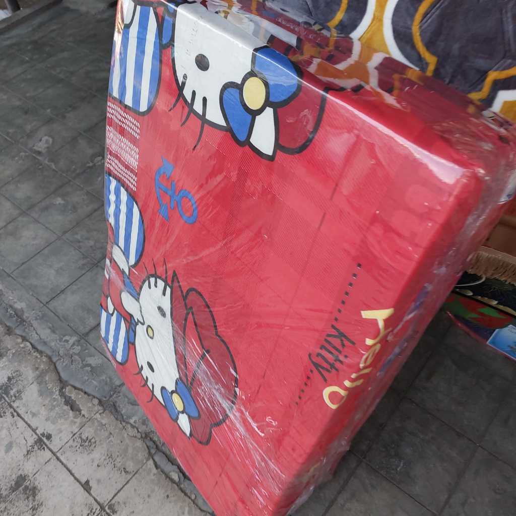 Jual Tilam kasur busa tebal roti lipat tiga seleting matras | Shopee ...