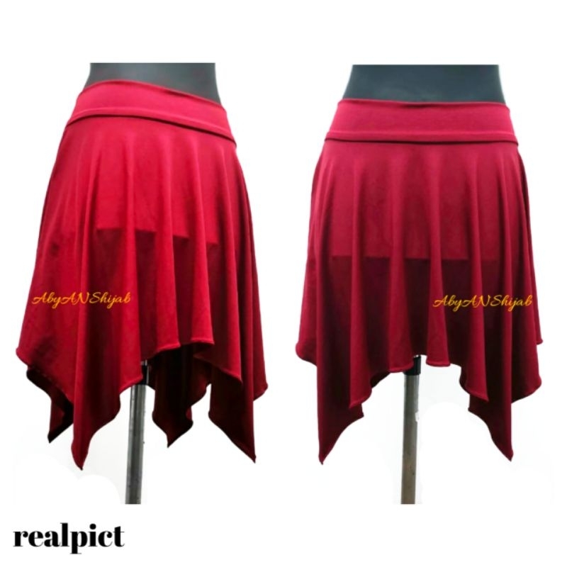 Jual ROK SENAM ASIMETRIS/ROK OLAHRAGA WANITA SIMETRIS/Rok Sporty Senam ...