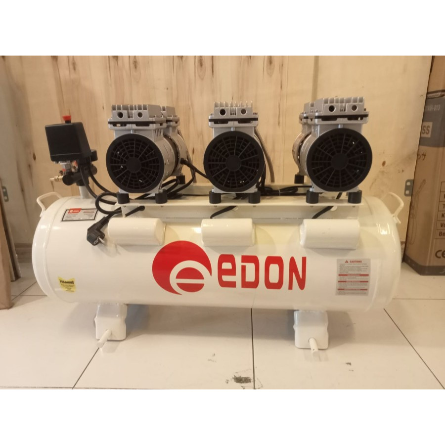 Jual Edon Kompresor ED55-100L Compressors 3 HP 100L Oilless ED 55-100L ...