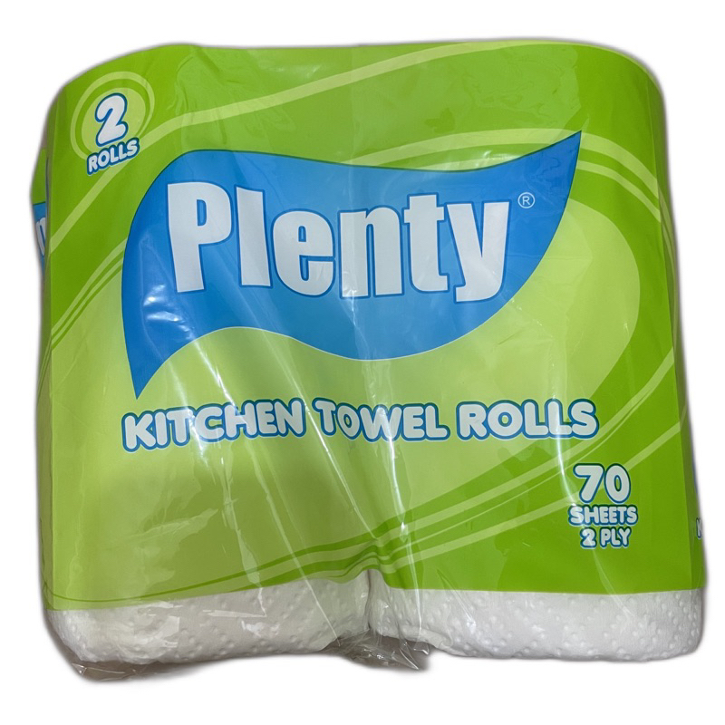 Jual tissue dapur kitchen plenty 2 roll 1 pack 2ply | Shopee Indonesia