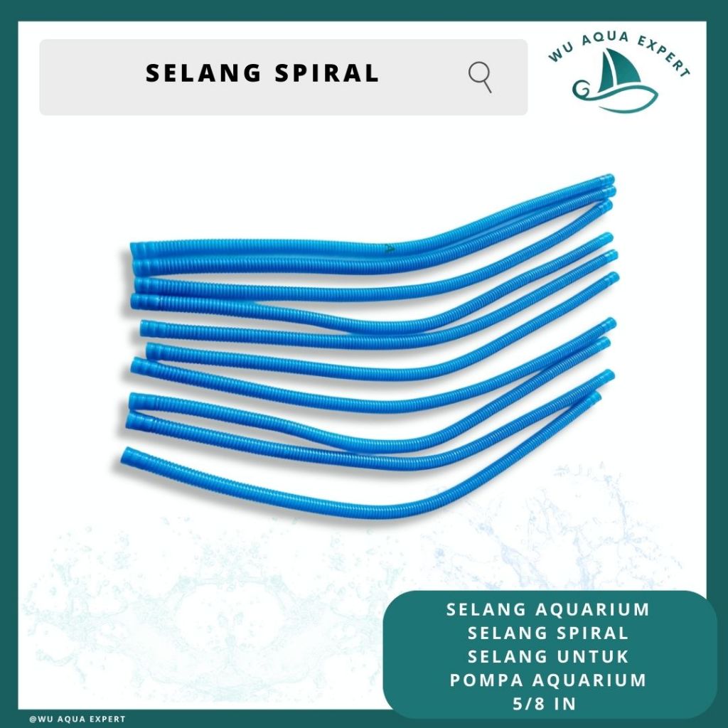 Jual Selang Aquarium Selang Spiral Selang Pompa Kolam Aquarium 5/8 ...