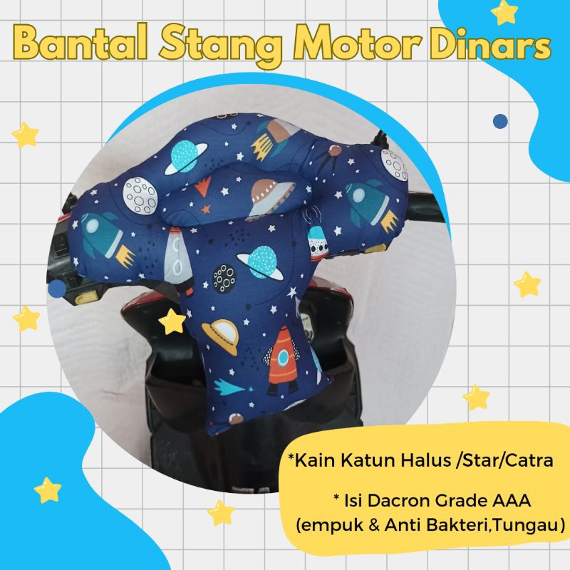 Jual Bantal Stang Motor Anak -Bantal Stang Panjang - Bantal Setir Motor ...
