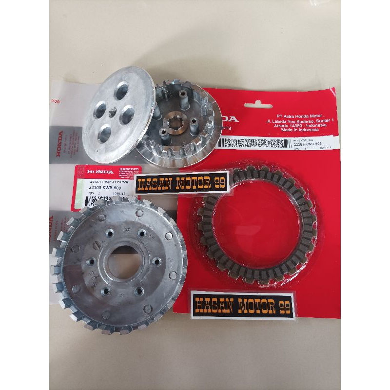 Jual Paket Komplit Rumah kopling KWB Honda Revo Absolute Blade Lama | Shopee Indonesia