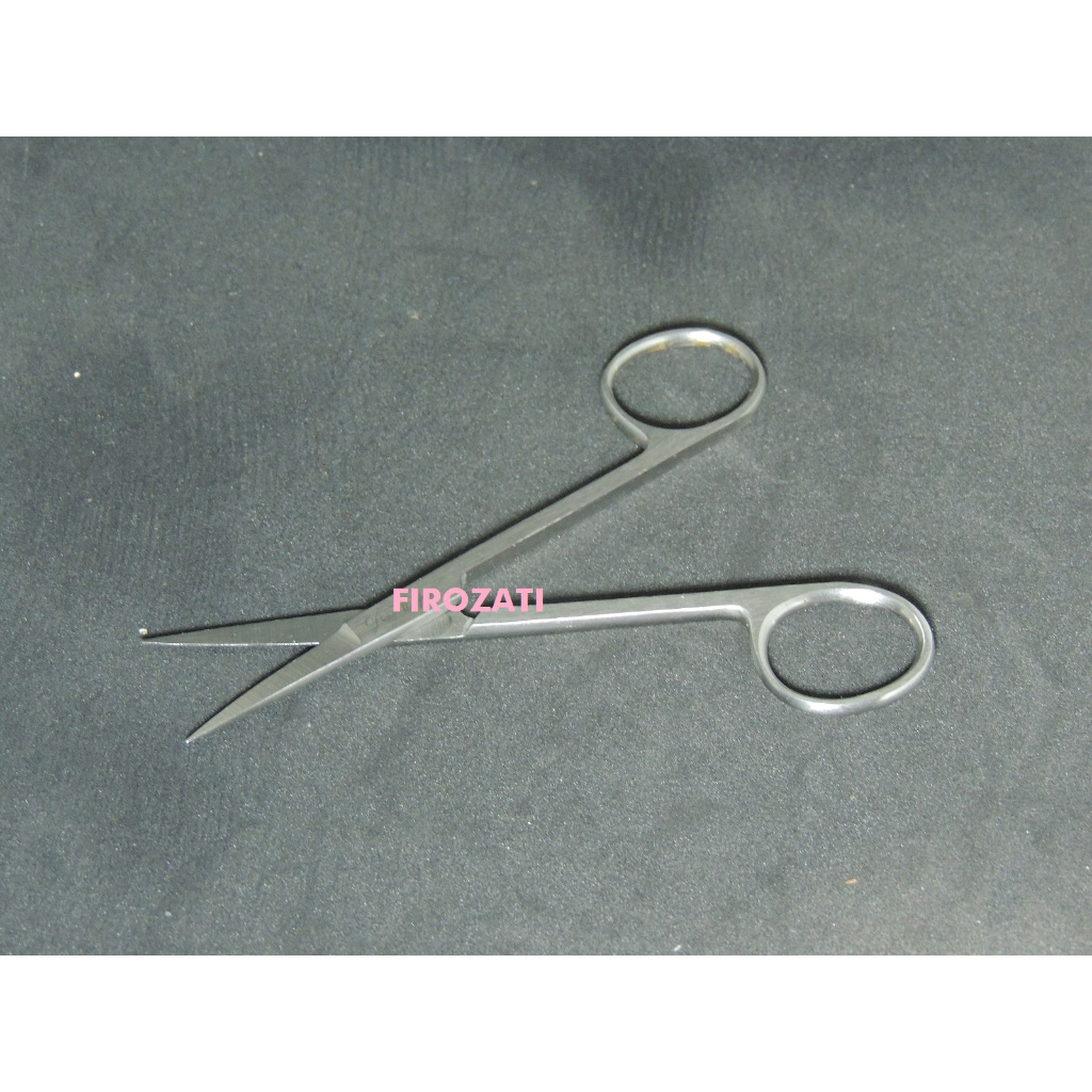 Jual Gunting Iris Scissor Operasi Lurus Straight Tajam Sharp 11cm ...