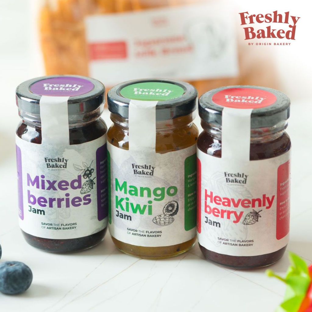 Jual Vegan Jam by Freshly Baked - Mixed Fruit Jam - Vegan Friendly ...