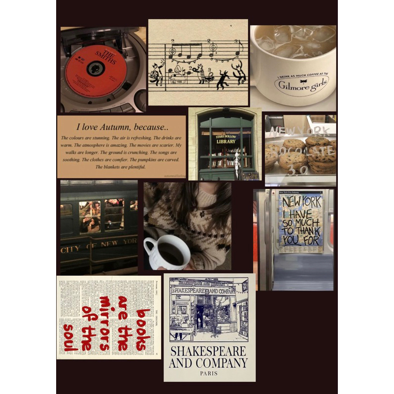 Jual wall collage/ poster downtown / poster aesthetic / downtown poster ...
