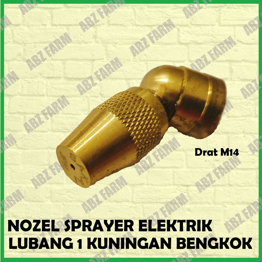 Jual Nozel Atom Spuyer Sprayer Tangki Elektrik Kuningan Bengkok ...