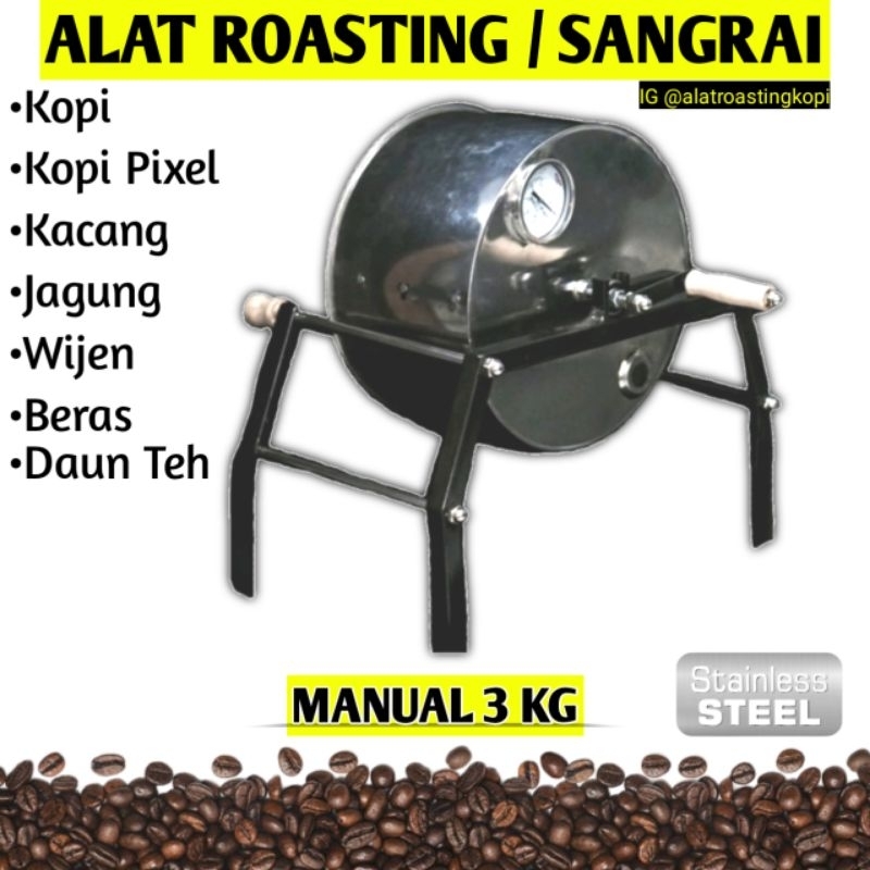 Jual Coffee Roaster • Alat Roasting Kopi • Alat Sangrai Kopi • Roaster Kopi • Alat Roasting Kopi ...