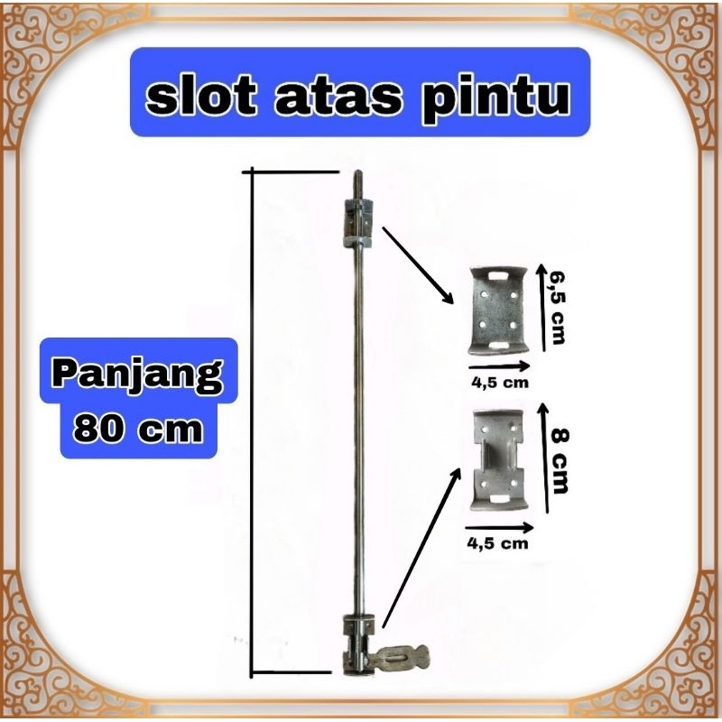 Jual slot atas pintu garasi panjang 80 cm | Shopee Indonesia