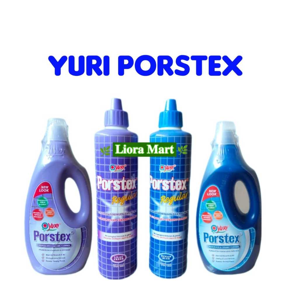 Jual PORSTEX YURI reguler pembersih porcelain & keramik/cairan ...