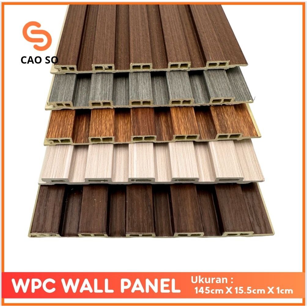 Jual WPC wall Panel 145 cm Dekorasi Dinding Kayu | Wallpanel Woodpanel ...