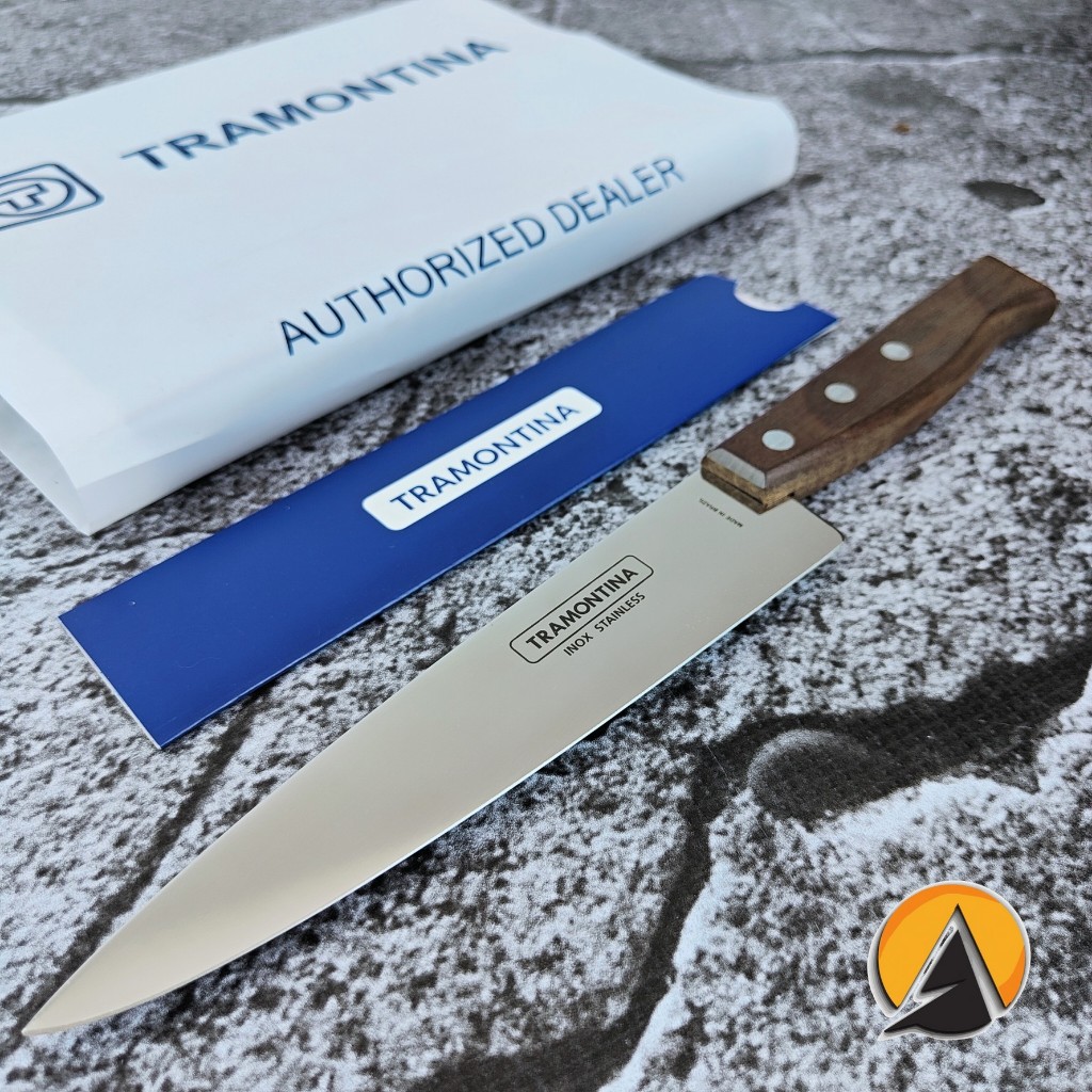 Jual Kitchen Chef knife pisau dapur tramontina tradicional 7" original ...