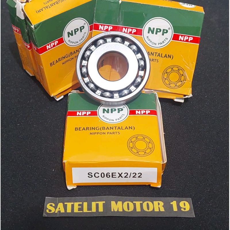 Jual laher laker bearing kruk as SC06EX2/22 kro as crankshaft lobang ...