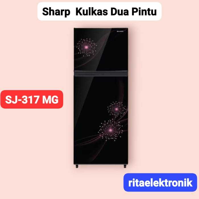 Jual kulkas Sharp dua pintu SJ317 MG | Shopee Indonesia