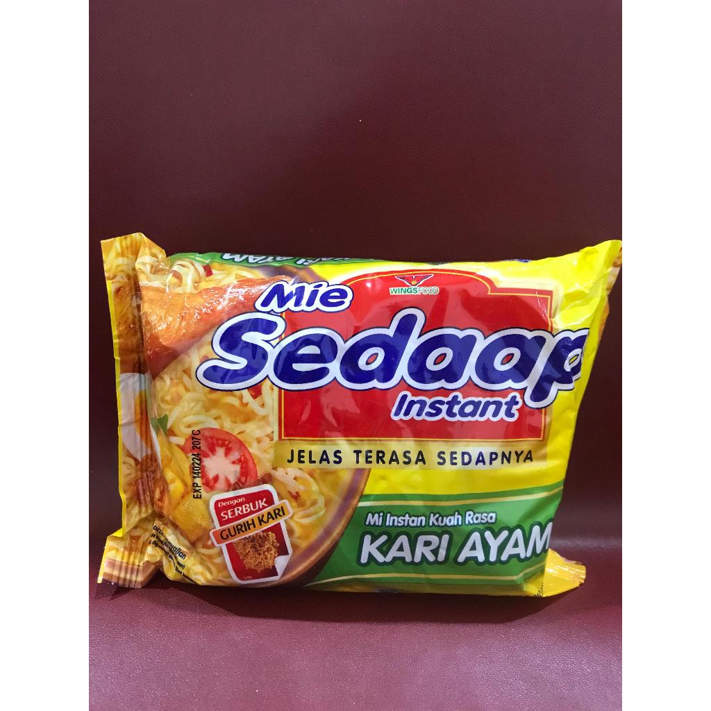 Jual Sedaap Mie Kuah Kari Ayam 72g - Mie Sedaap Kari Ayam Instant Lezat ...
