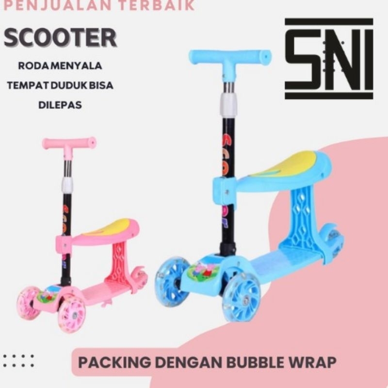 Jual Skuter Anak 3 Roda Otoped/ Scooter/Mainan Anak cowok perempuan ...