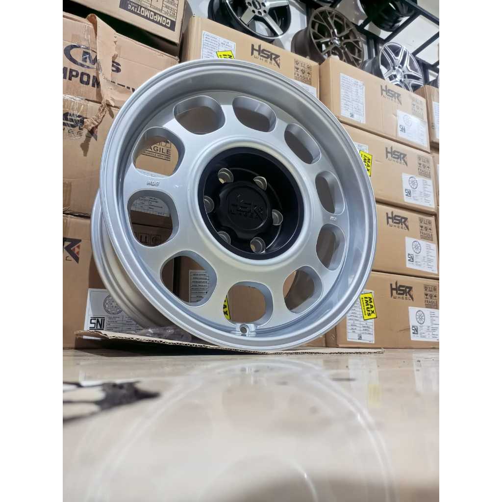 Jual velg hsr model klg r18 h6 silver buat pajero fortuner hillux murah ...