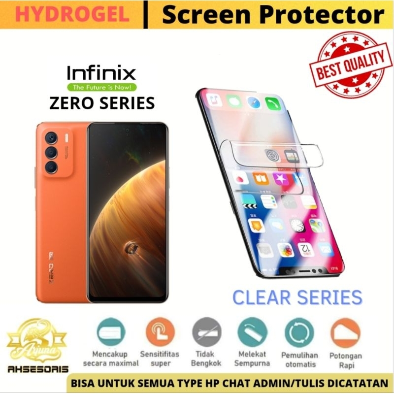 Jual Anti Gores Hydrogel CLEAR Infinix Zero Series Infinix Zero 4/Zero ...