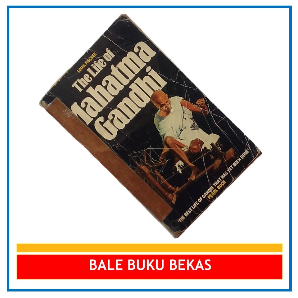 Jual BUKU ORI LOUIS FISCHER: THE LIFE OF MAHATMA GANDHI | Shopee Indonesia
