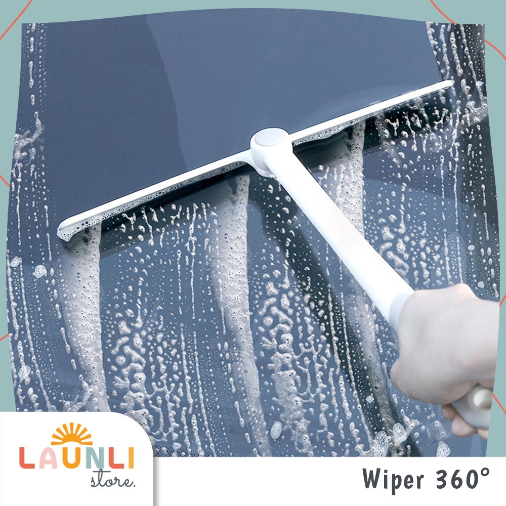 Jual Alat Pembersih Kaca Jendela Putar Wiper Glass Cleaner 360 Derajat ...