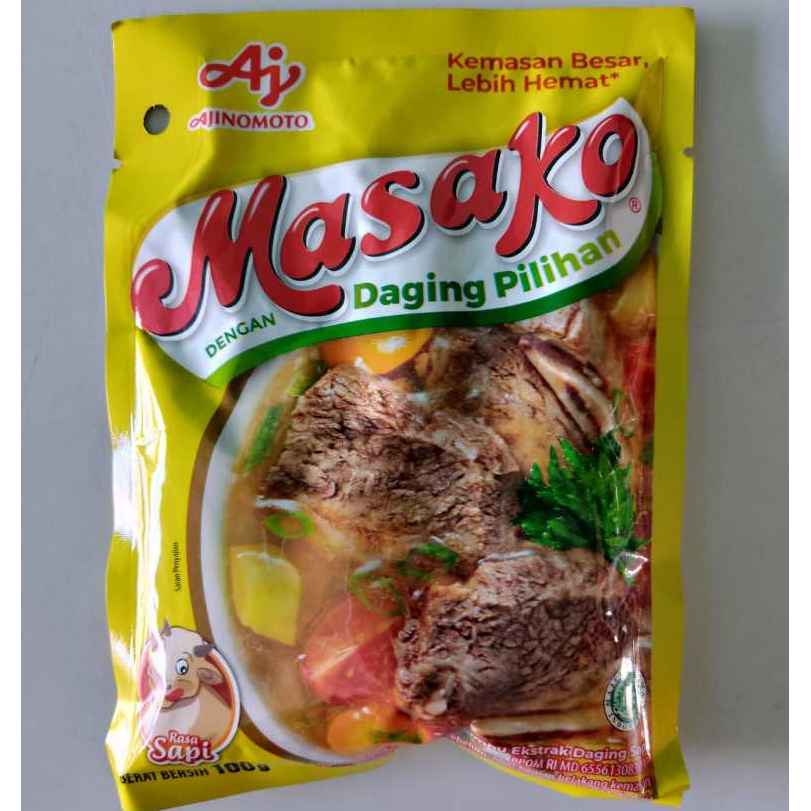 Jual Masako Bumbu Kaldu Rasa Sapi 100 gr | Shopee Indonesia