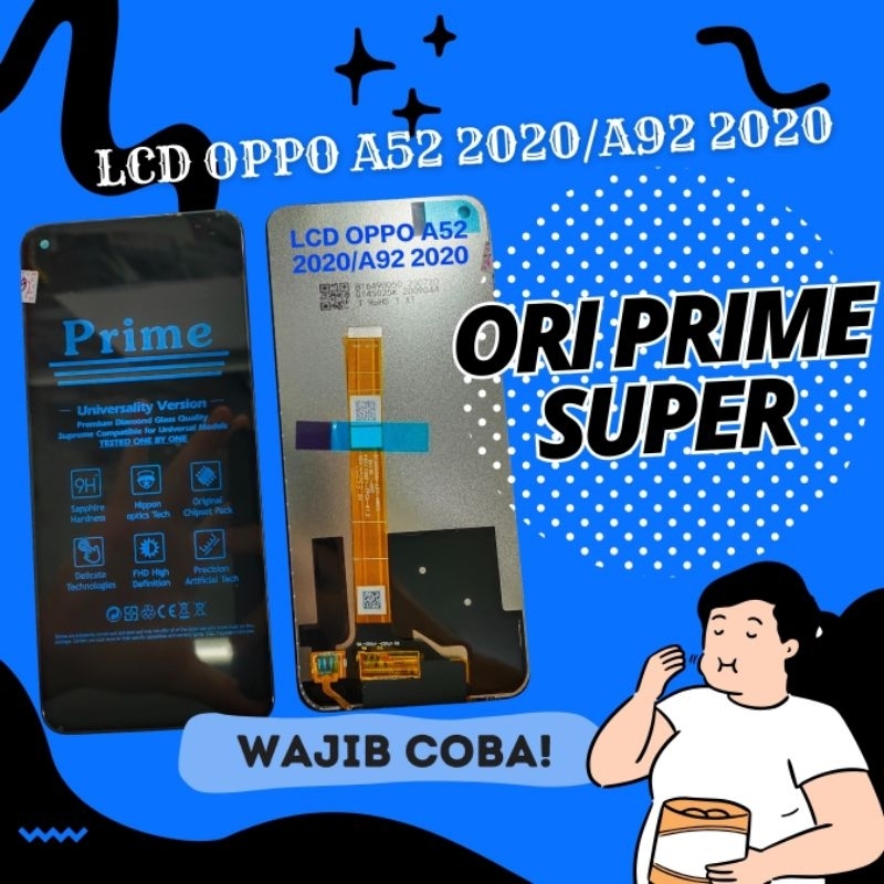 Jual LCD oppo A52 2020 / Oppo A92 2020 ORI PRIME SUPER | Shopee Indonesia