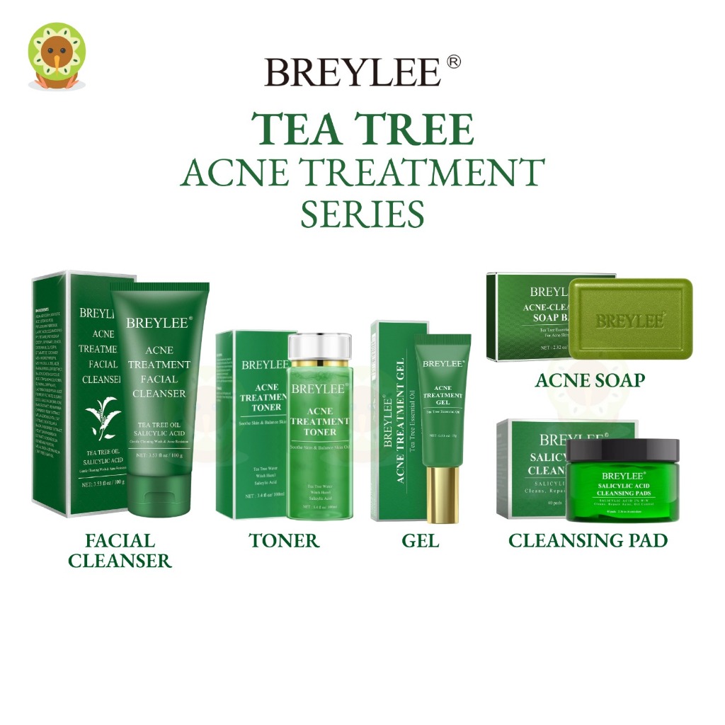 Jual BREYLEE TEA TREE ACNE TREATMENT SERIES | Shopee Indonesia
