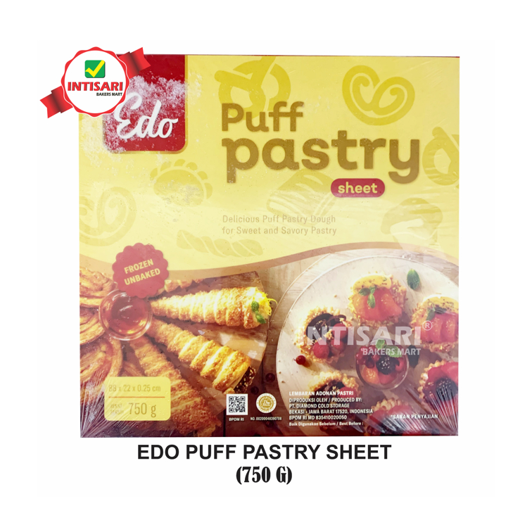 Jual EDO PUFF PASTRY SHEET 750 G | Shopee Indonesia