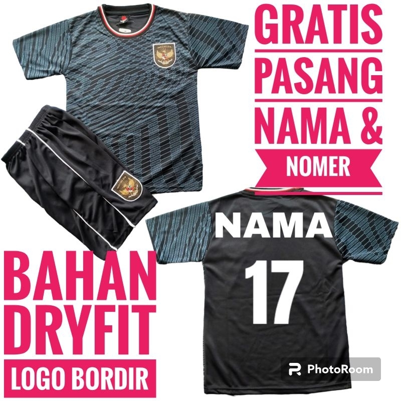 Jual SETELAN JERSEY TIMNAS INDONESIA UMUR 1-12 THN BAHAN DRYFIT | Shopee Indonesia