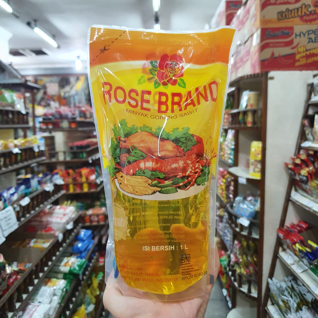 Jual MINYAK GORENG ROSEBRAND ROSE BRAND 1L 1 LITER | Shopee Indonesia