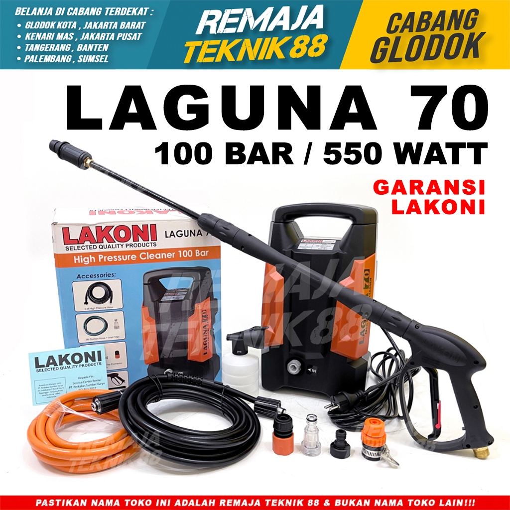Jual LAKONI LAGUNA 70 / MESIN STEAM CUCI MOBIL MOTOR / JET CLEANER ...