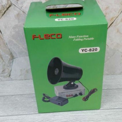 Jual MEGAPHONE TOA KECIL FLECO MULTIFUNGSI YC-820 TOA FLECO- TOA SUPER ...