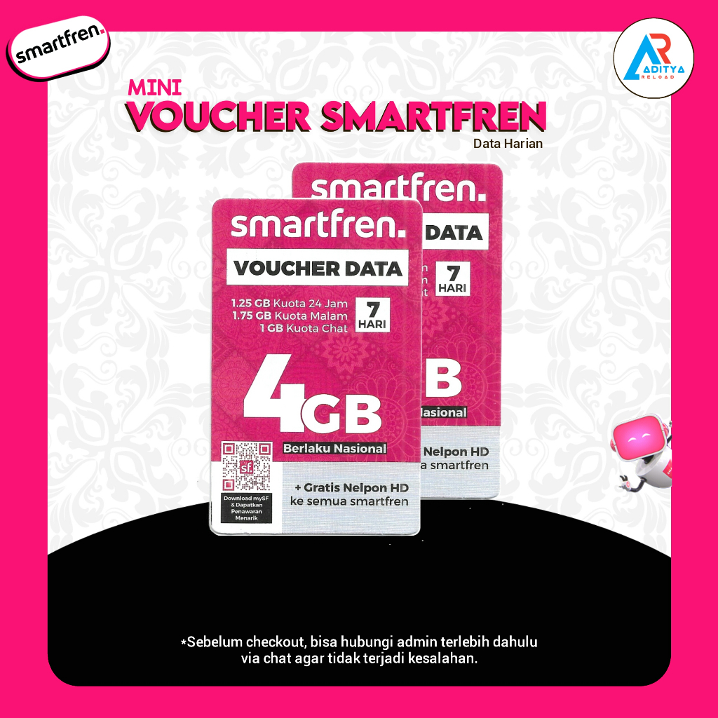 Jual Voucher Smartfren Mini 4GB 7Hari Nasional | Shopee Indonesia
