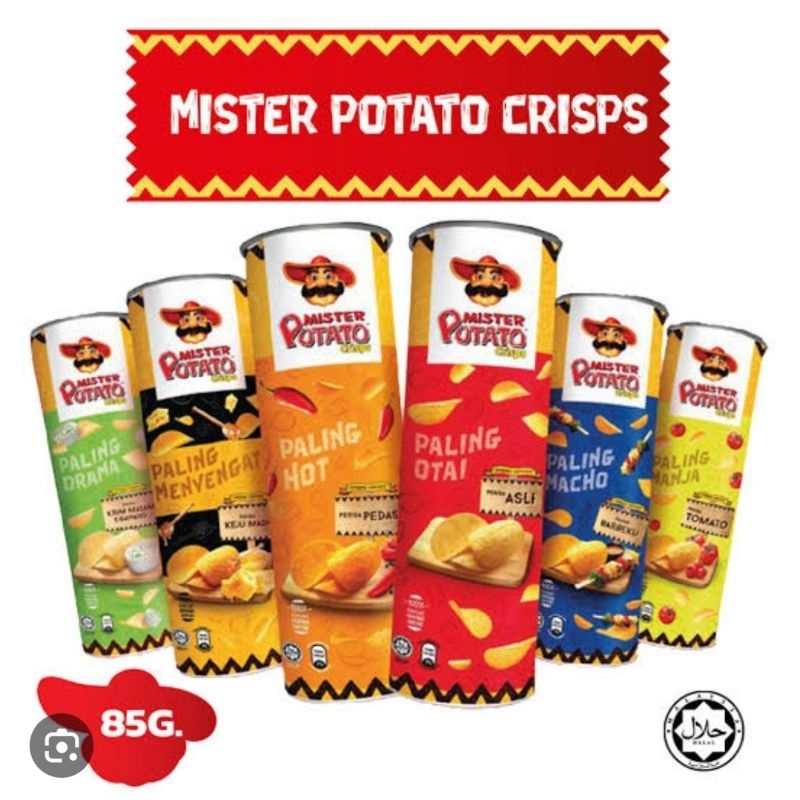 Jual mister potato 80g | Shopee Indonesia