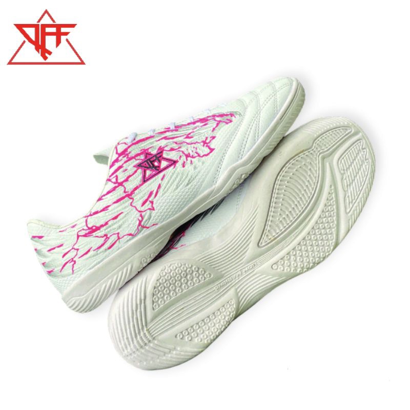 Jual RAF - Sepatu Futsal Arranoa White Pink | Shopee Indonesia