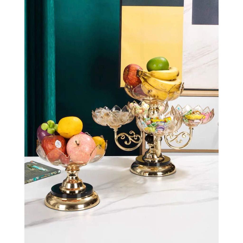 Jual Nampan Buah Mangkok Buah Mangkok Saji Piring Saji Hiasan Ruang ...