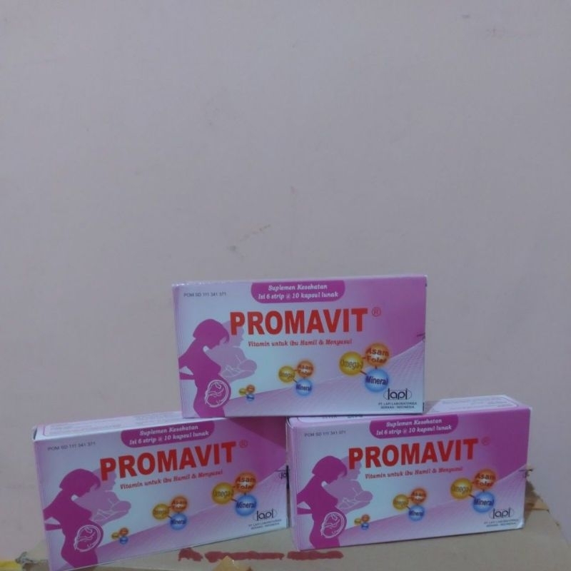 Jual PROMAVIT/box isi 60 capsul | Shopee Indonesia