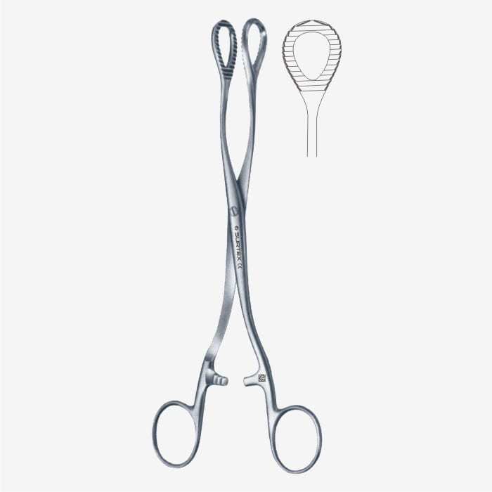 Jual Heywood Smith Ovum Forcep / Heywood Smith Sponge Forcep / Klem ...