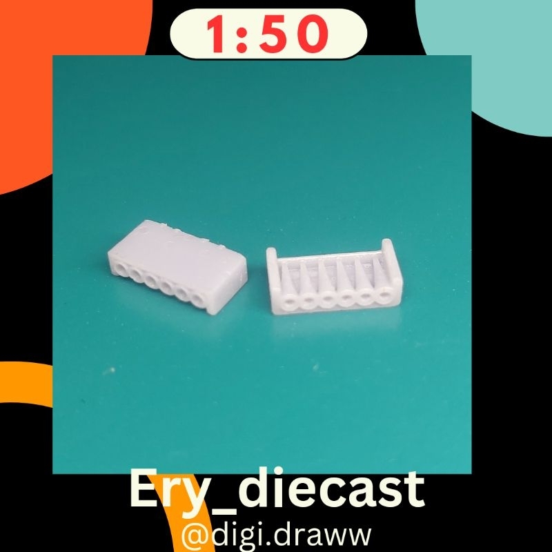 Jual miniatur basuri corong klakson bus dengan cover bahan resin skala ...